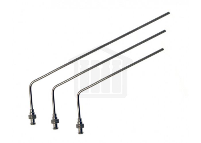 7.75 inch (195mm) Bent PEEK Sampling Cannula Hanson Research Compatible