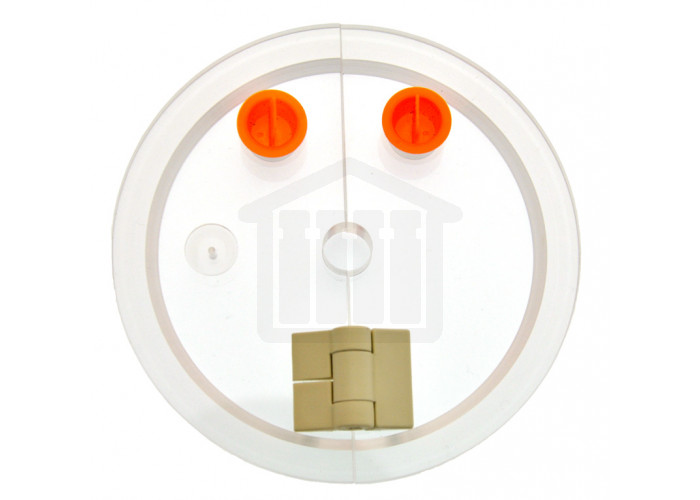 Clear Hinged Vessel Cover Distek Compatible. OEM# 3250-0089