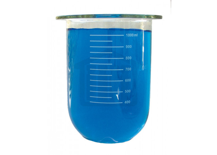 1000ml Hanson Research Compatible Clear Glass PEAK Dissolution Vessel