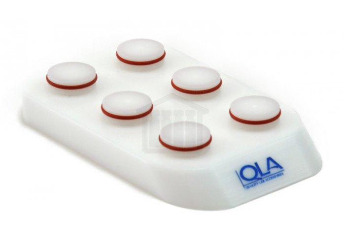 Dissolution Baskets Holder for 6 Baskets of any Brand.