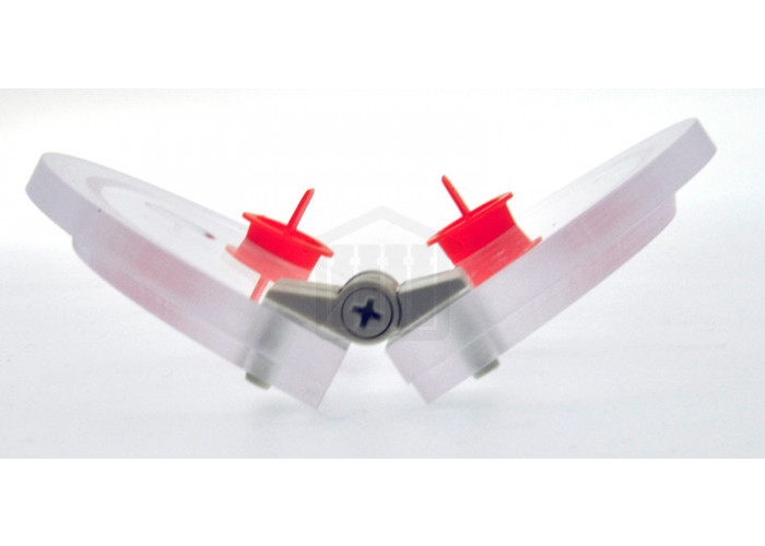 Clear Hinged Vessel Cover Distek Compatible. OEM# 3250-0089